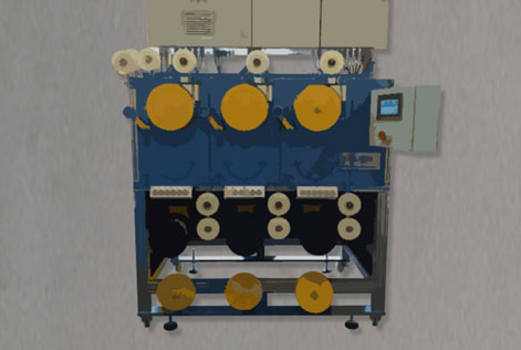 3-fold winder - Pleuger GmbH - Innovative Ideen für die Draht­industrie