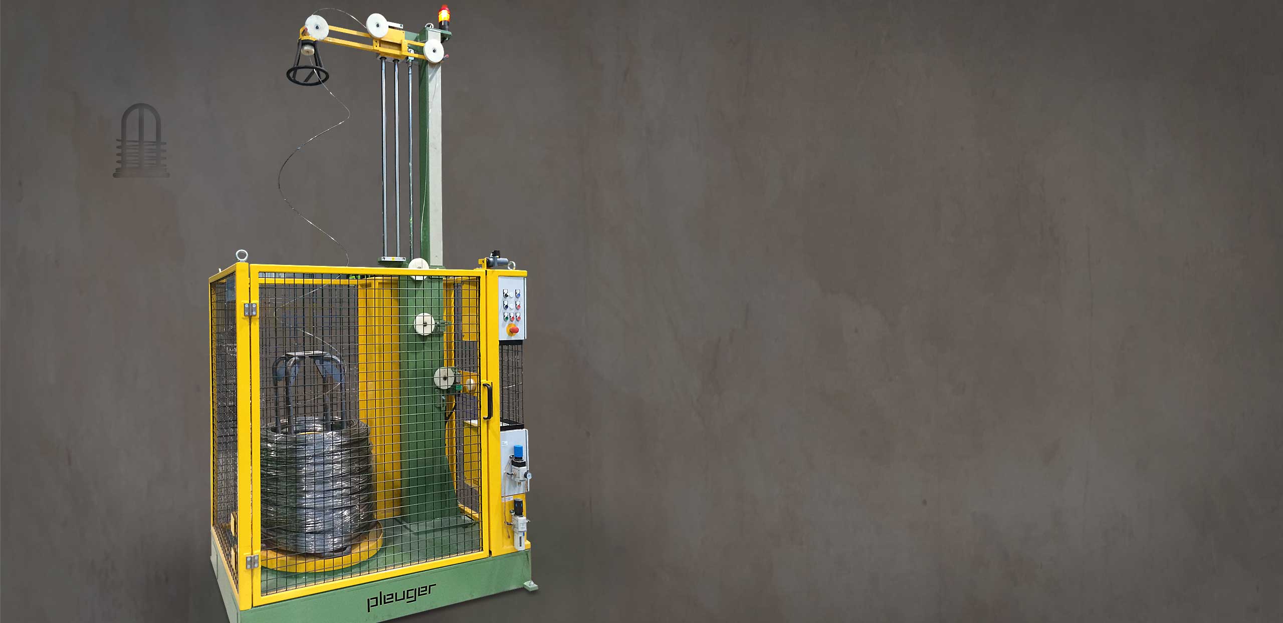 Unwinder with overhead pay-off - Pleuger GmbH - Innovative Ideen für ...
